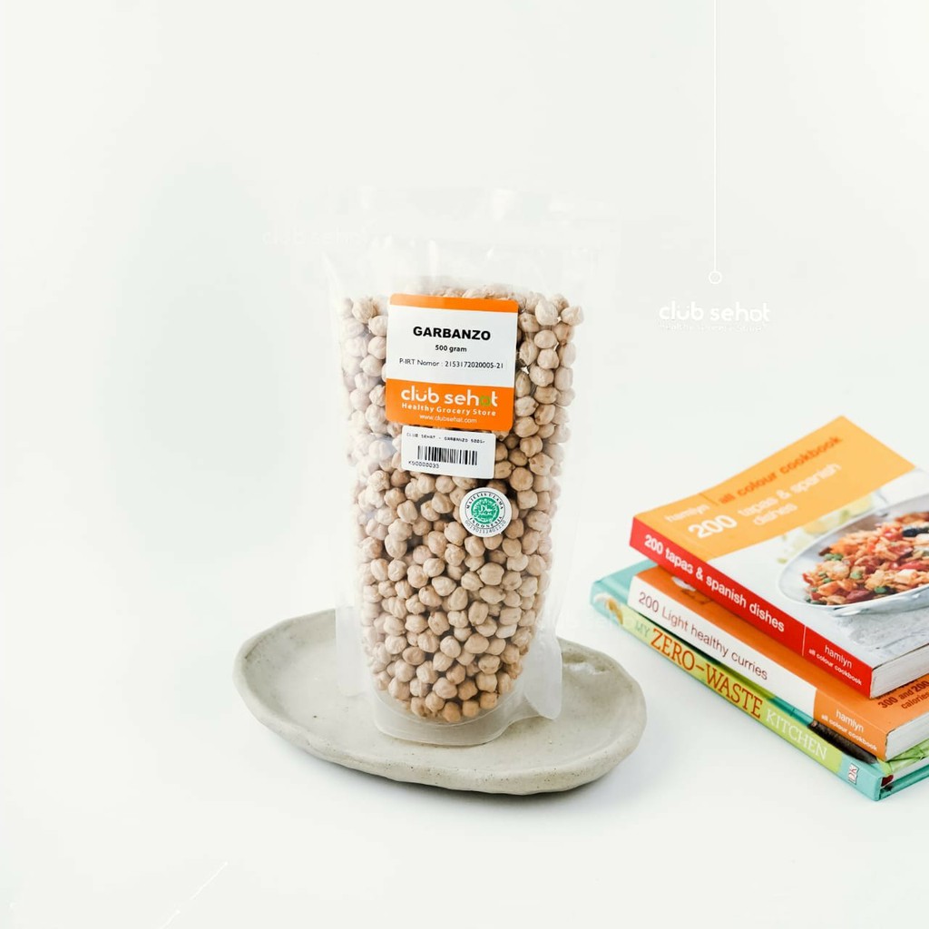 Jual Club Sehat - Garbanzo Chickpeas Kacang Arab 500gr | Shopee Indonesia