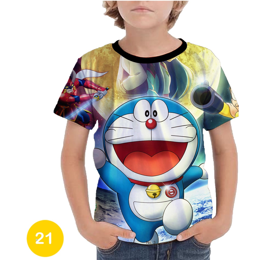 Jual Baju Doraemon Baju Anak 3D Kartun Animasi #COWO-21 | Shopee Indonesia