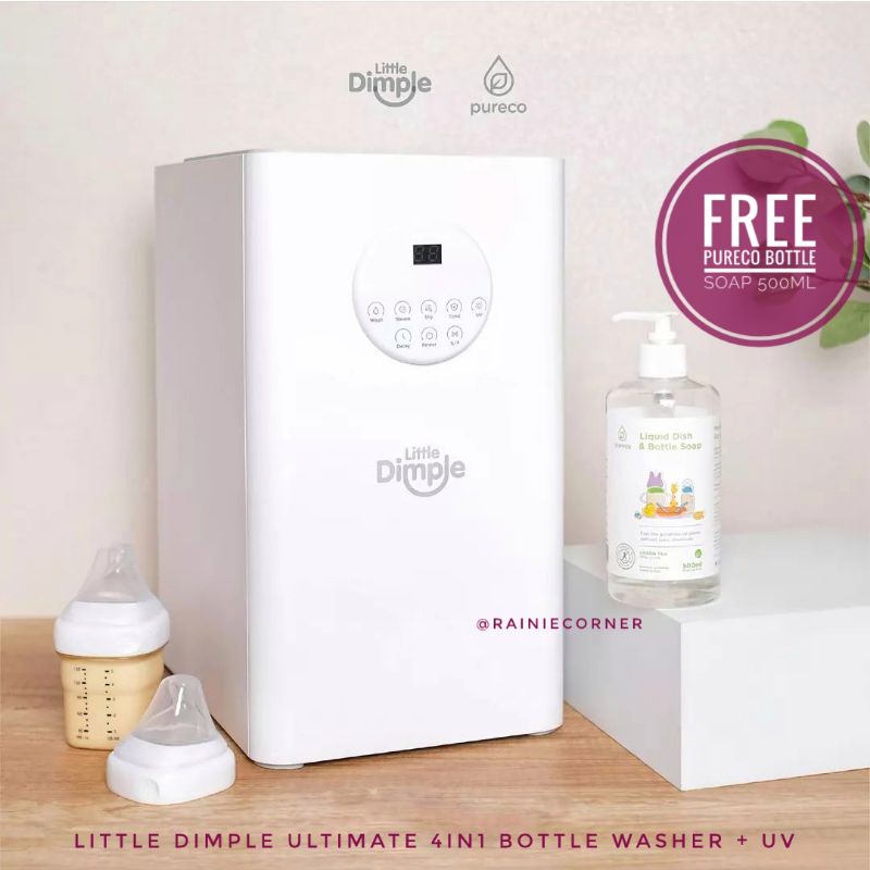 Jual FREE babymax 480ml Little Dimple 4in1 ultimate bottle washer with ...