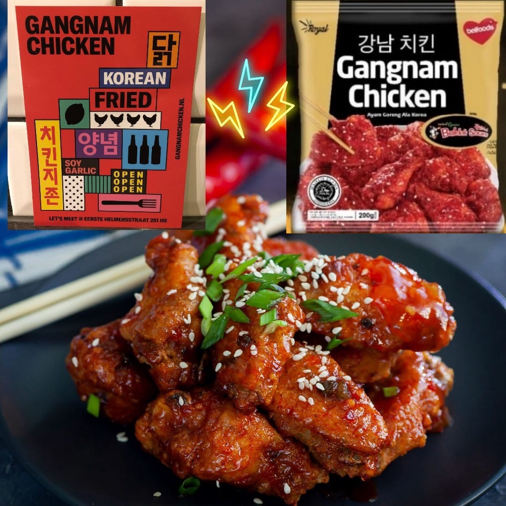 Jual Belfoods Royal Gangnam Chicken 200gr / Ayam Goreng Pedas Ala Korea ...