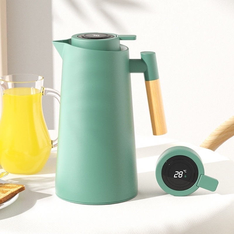 Jual TERMOS / TEKO ANTI PANAS DINGIN DENGAN LAYAR LED 1000ml | Shopee ...