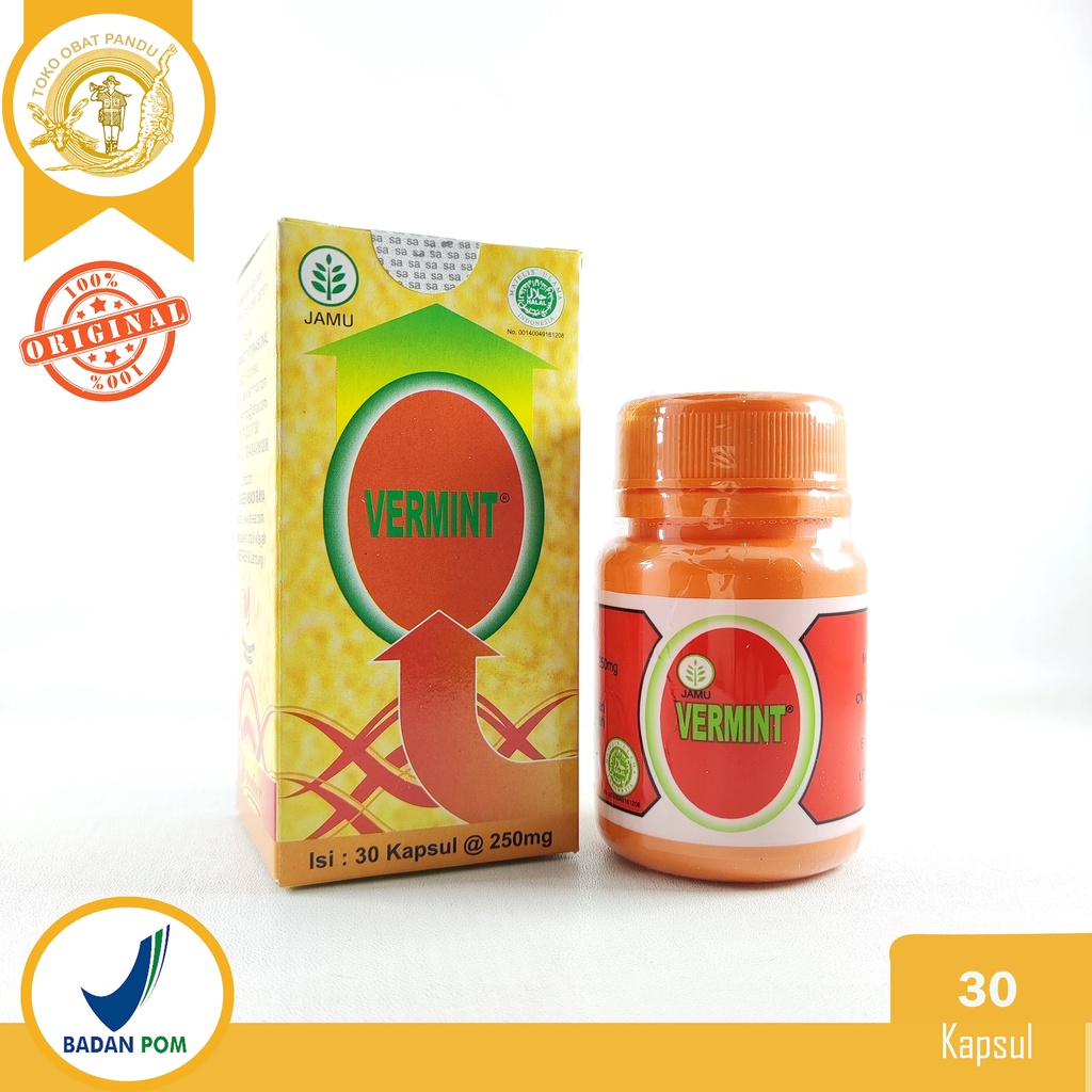 Jual VERMINT / CACING KAPSUL / OBAT TURUN PANAS / DEMAM | Shopee Indonesia