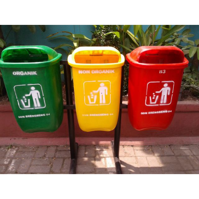 Jual bak sampah atau tempat sampah 3 in 1 | Shopee Indonesia