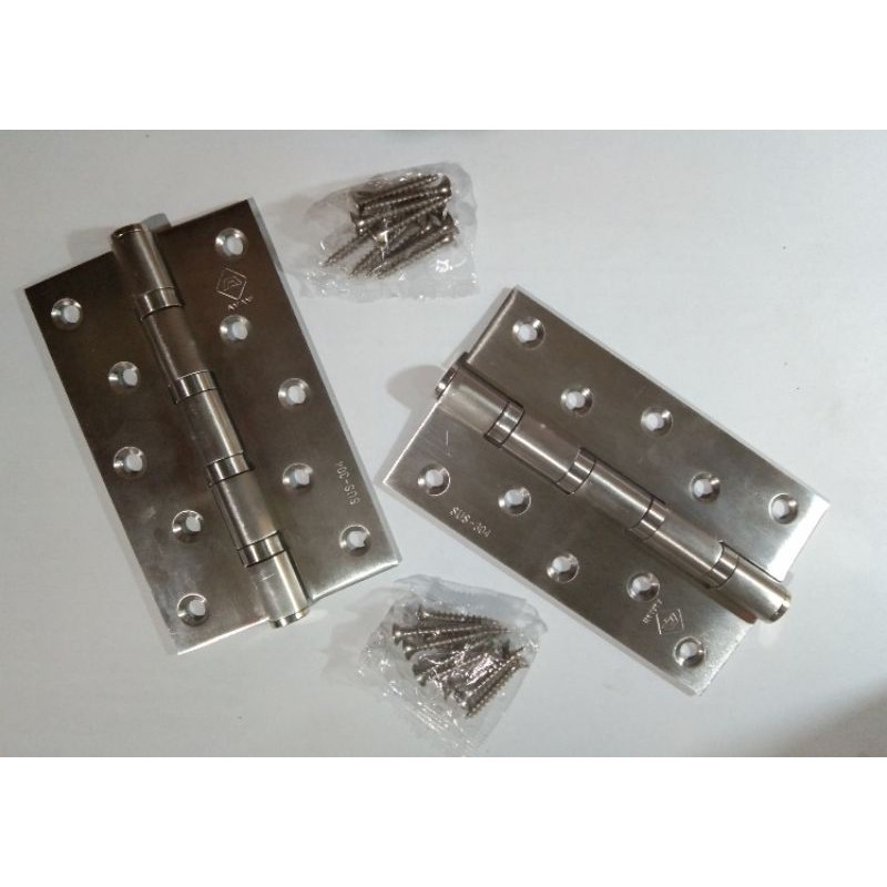 Jual Engsel Pintu 5" sekrup 5 tebel 3mm | Shopee Indonesia