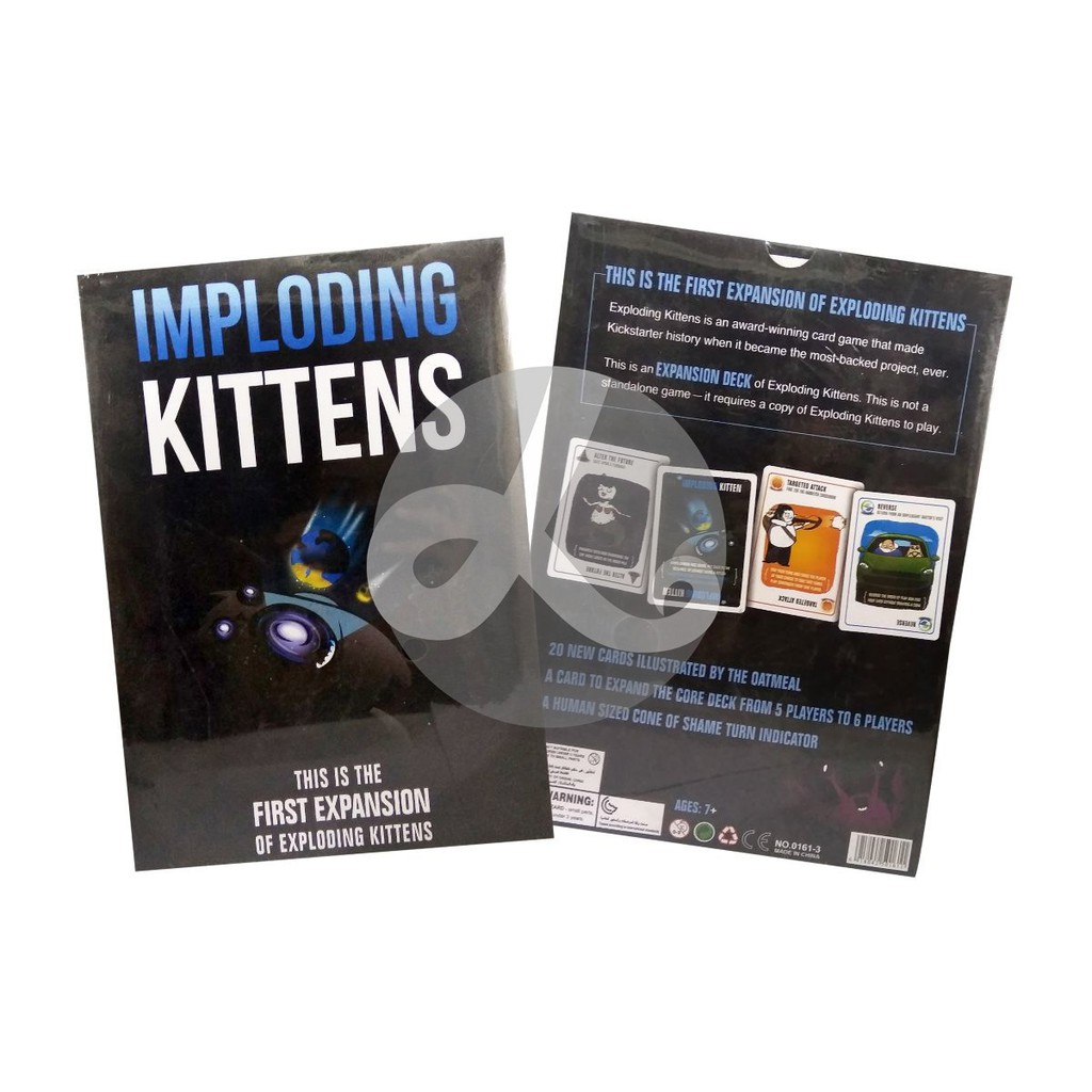 Jual Imploding Kittens Card Game Permainan Kartu First Expansion ...