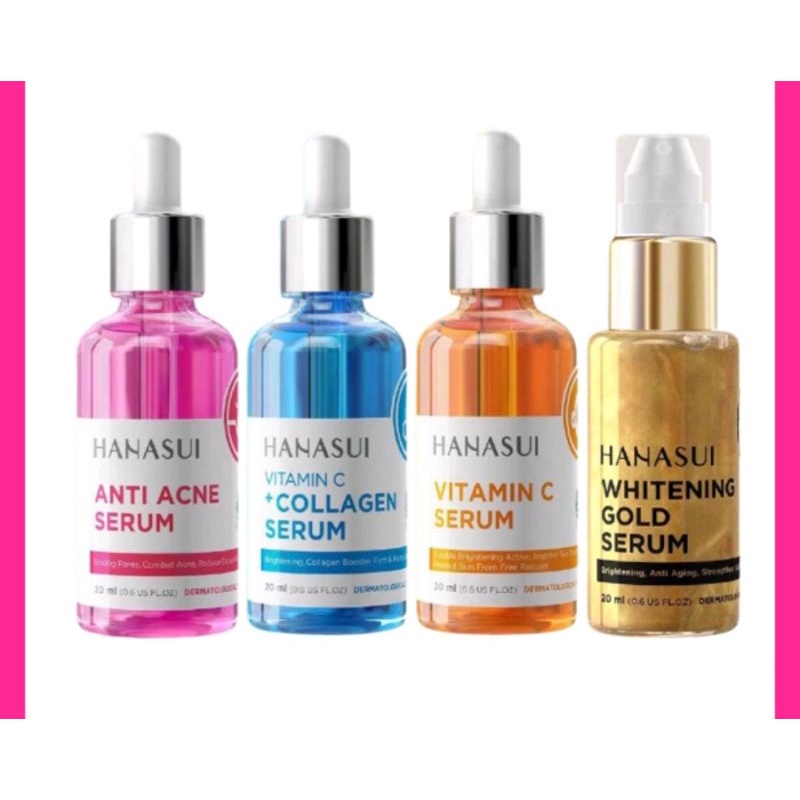 Jual Hanasui Serum Anti Acne | Vit C | Whitening Gold | Vit C ...