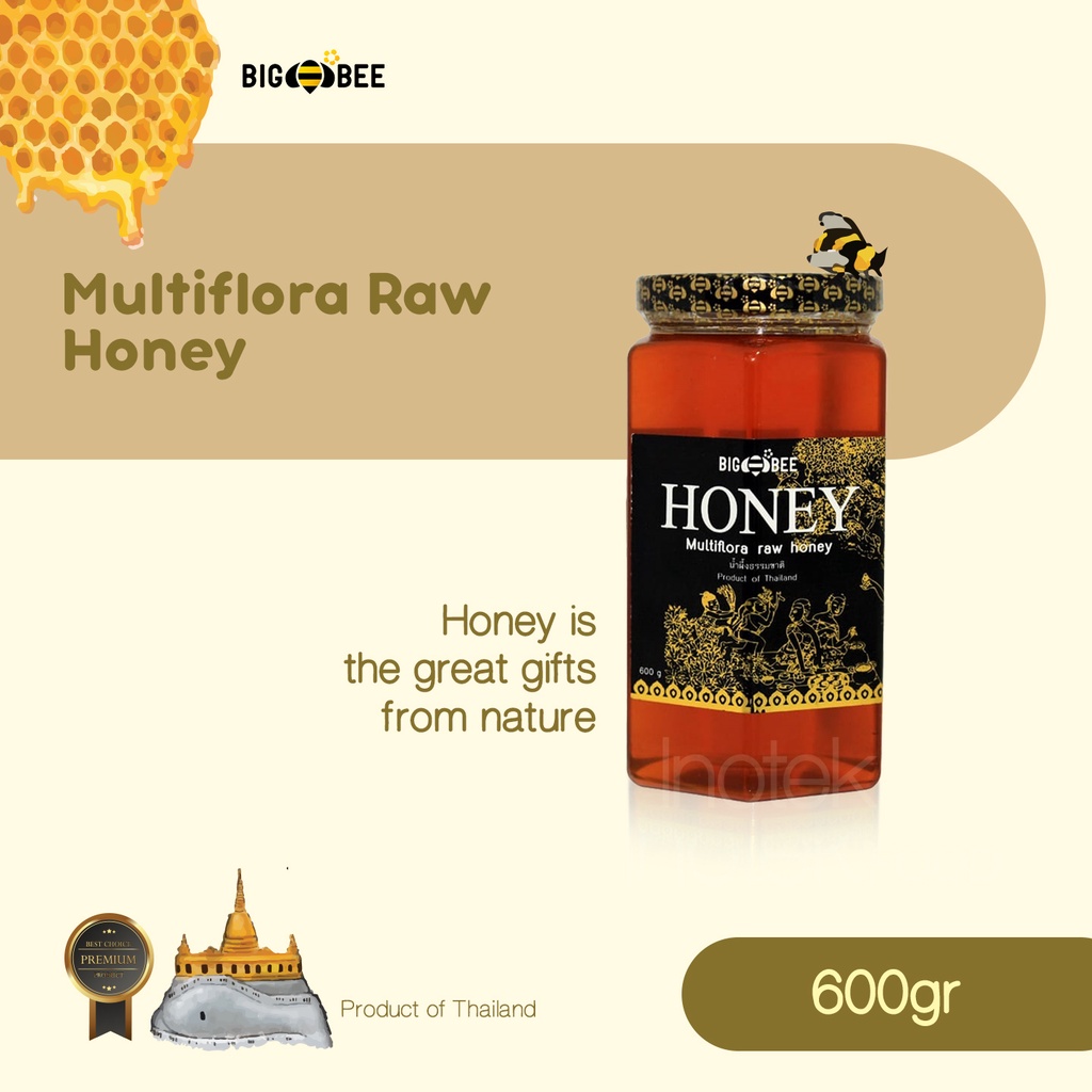 Jual Madu Thailand Big bee 600gr | Shopee Indonesia