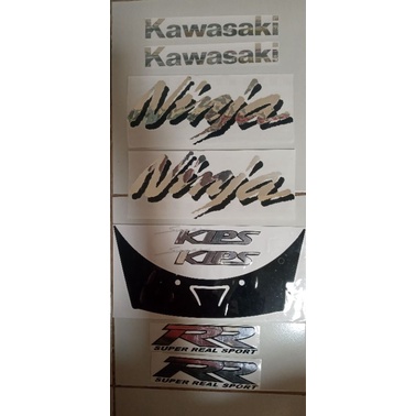 Jual Sticker/Striping Ninja RR ( tulisan Ninja besar ) | Shopee Indonesia