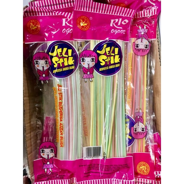 Jual Permen Jelly Stick Rasa Buah isi 50 Pcs | Shopee Indonesia