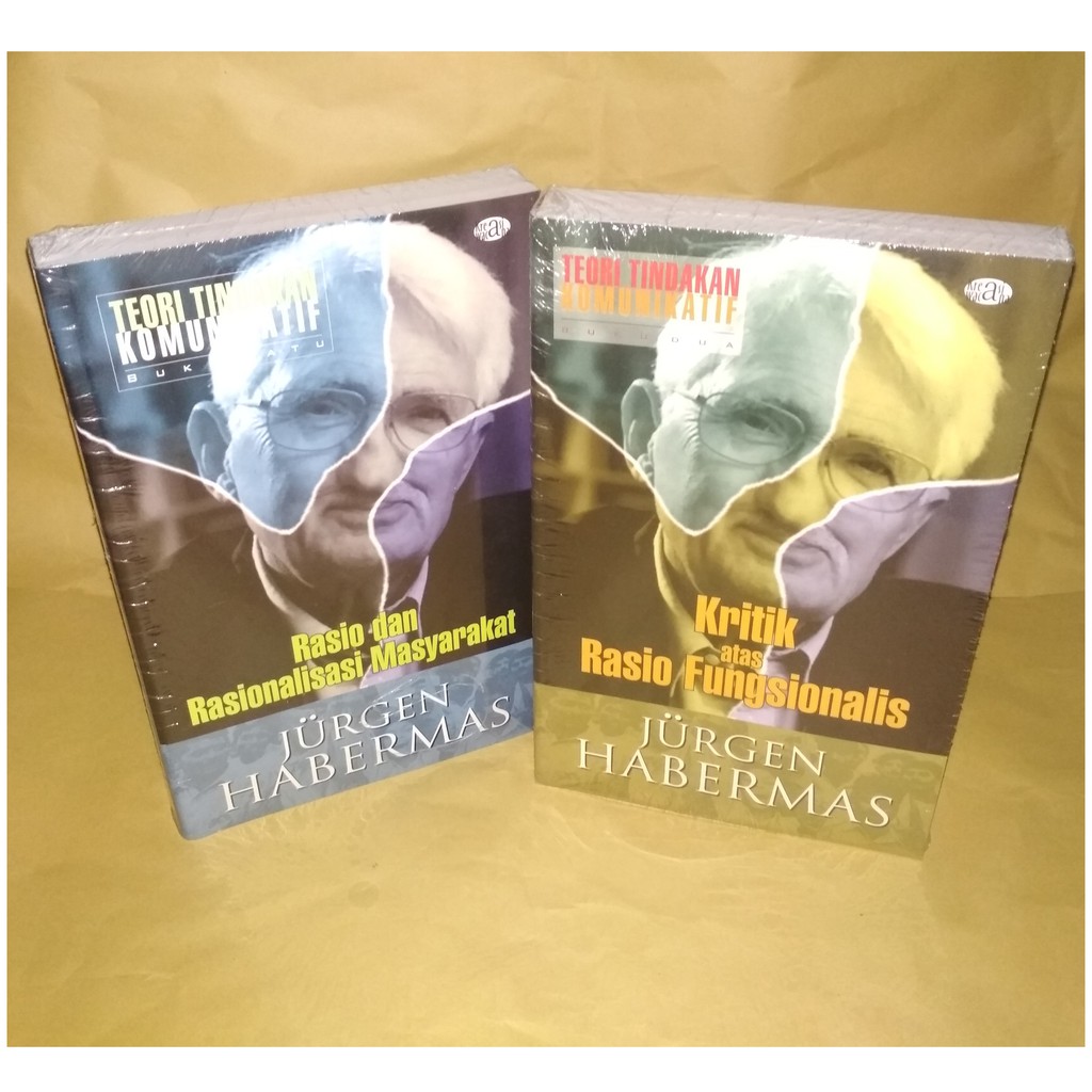 Jual Paket Buku Jurgen Habermas Teori Tindakan Komunikatif Jilid I dan II | Shopee Indonesia