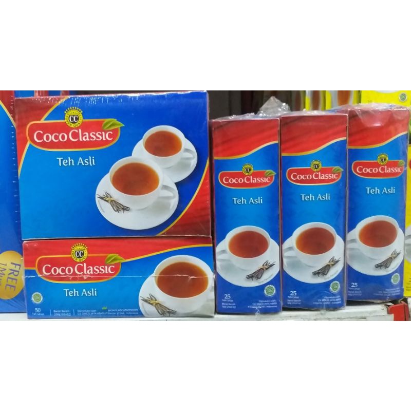 Jual KZ - teh coco classic teh asli 25 sachet & 50 sachet | Shopee ...