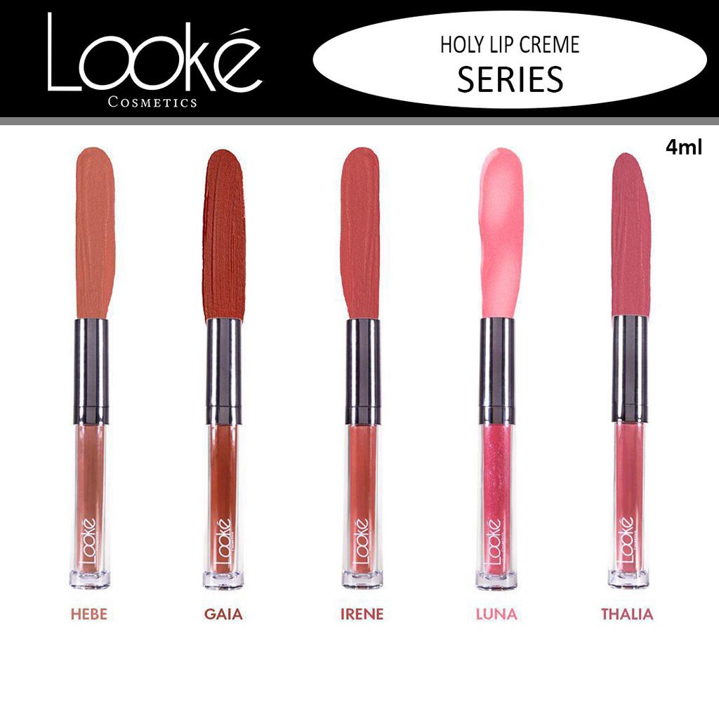 Jual Looke Holy Lip Cream Series Cosmetics | Shopee Indonesia