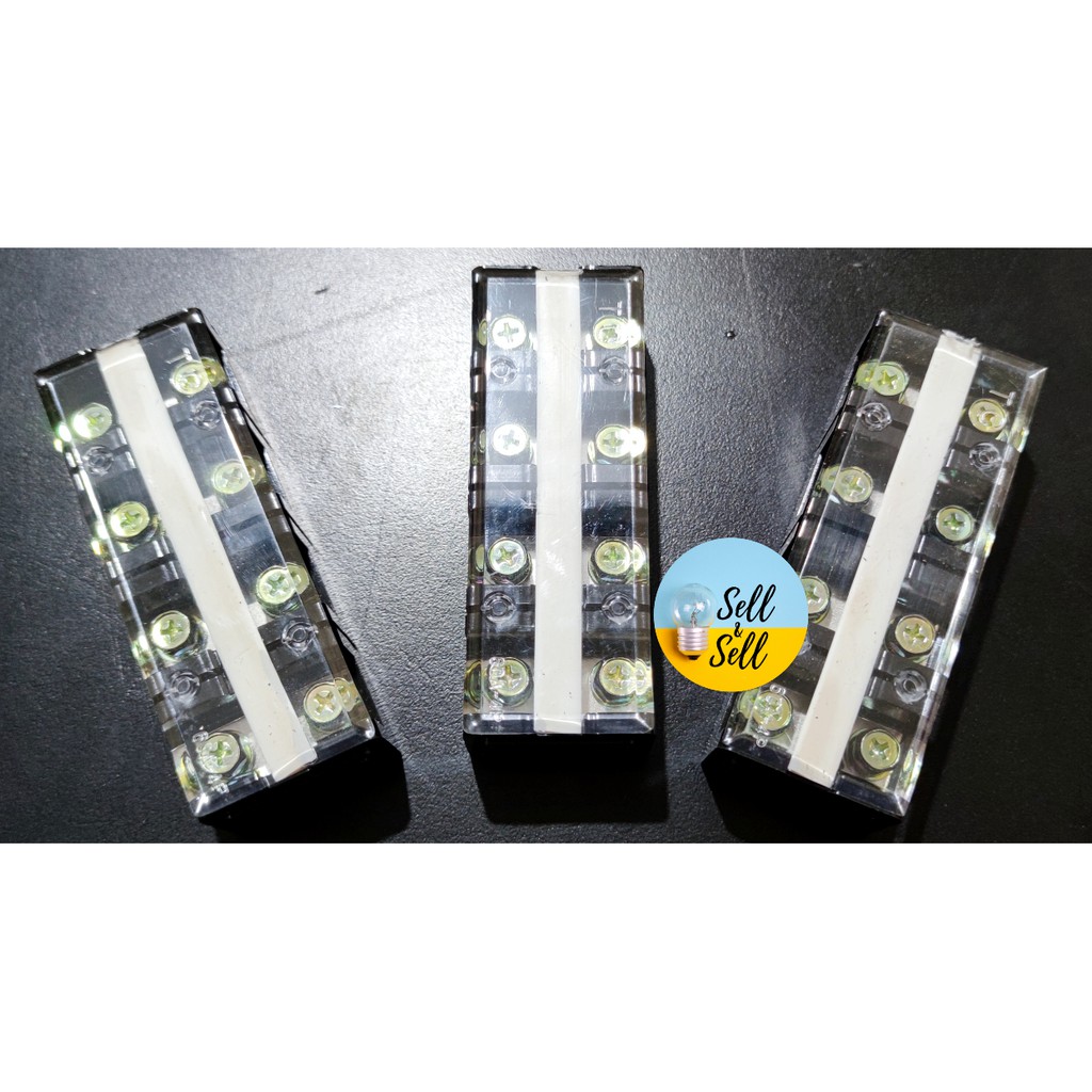 Jual Terminal Block TC-604 (4P 600V 60A) / Terminal Blok TC604 (4 Pole 60 Ampere) | Shopee Indonesia