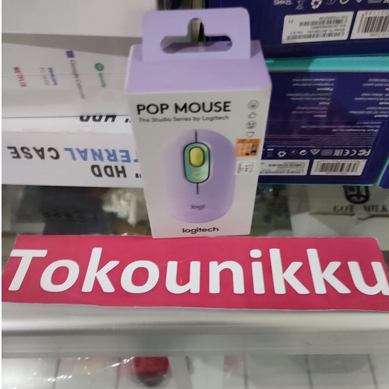 Jual Logitech POP Mouse Wireless Bluetooth Silent Emoji Keys | Shopee ...