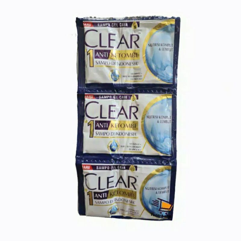 Jual Clear shampo sachet renceng | Shopee Indonesia