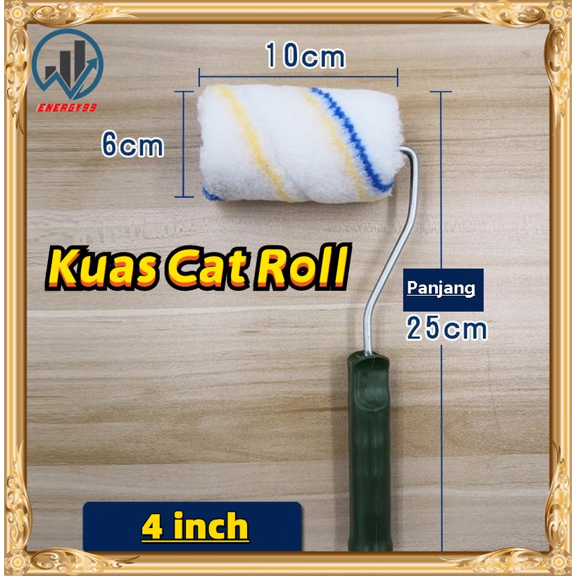 Jual Kuas Roll 4 Inch High quality - Paint Roller - Supra bulu - KUAS ...