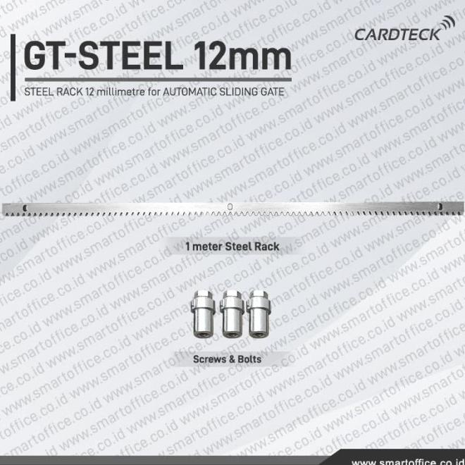 Jual Rel Besi Mesin Pagar Otomatis 1Meter Tebal 12Mm Automatic Sliding ...