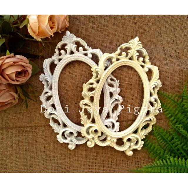 Jual Frame Resin Oval Mahkota Besar | Shopee Indonesia