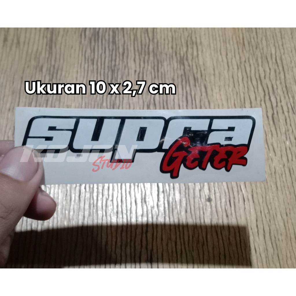 Jual Stiker Supra Geter V1 | Stiker Motor | Shopee Indonesia