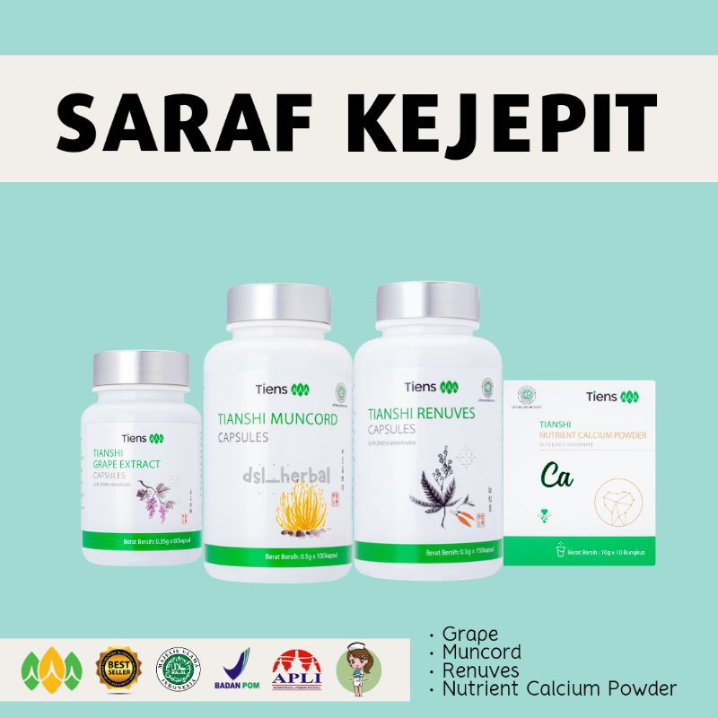 Jual PAKET SARAF KEJEPIT TIENS | Shopee Indonesia