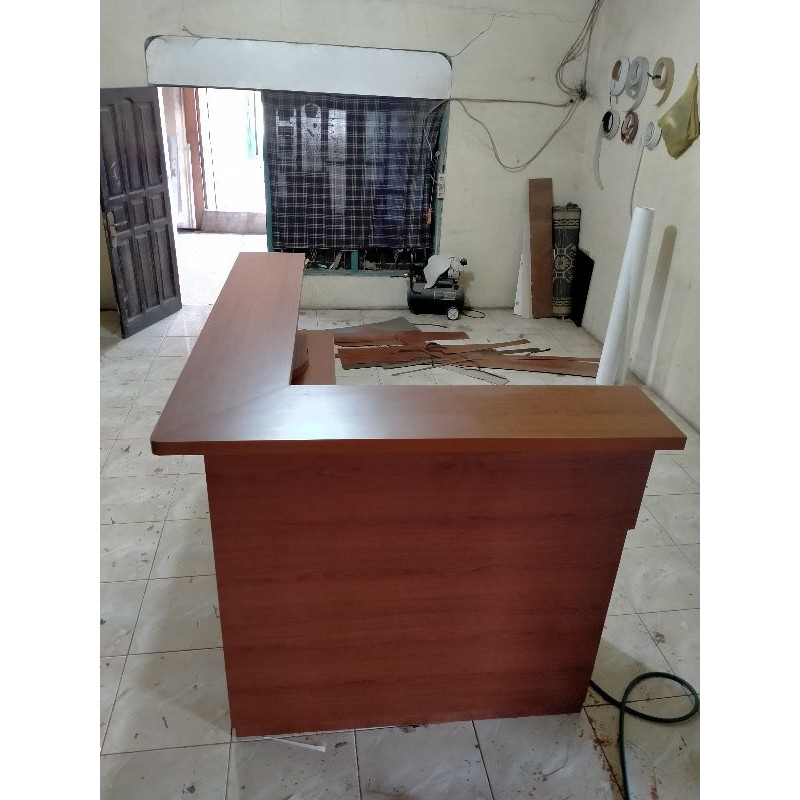 Jual meja counter meja kasir meja resepsionis | Shopee Indonesia