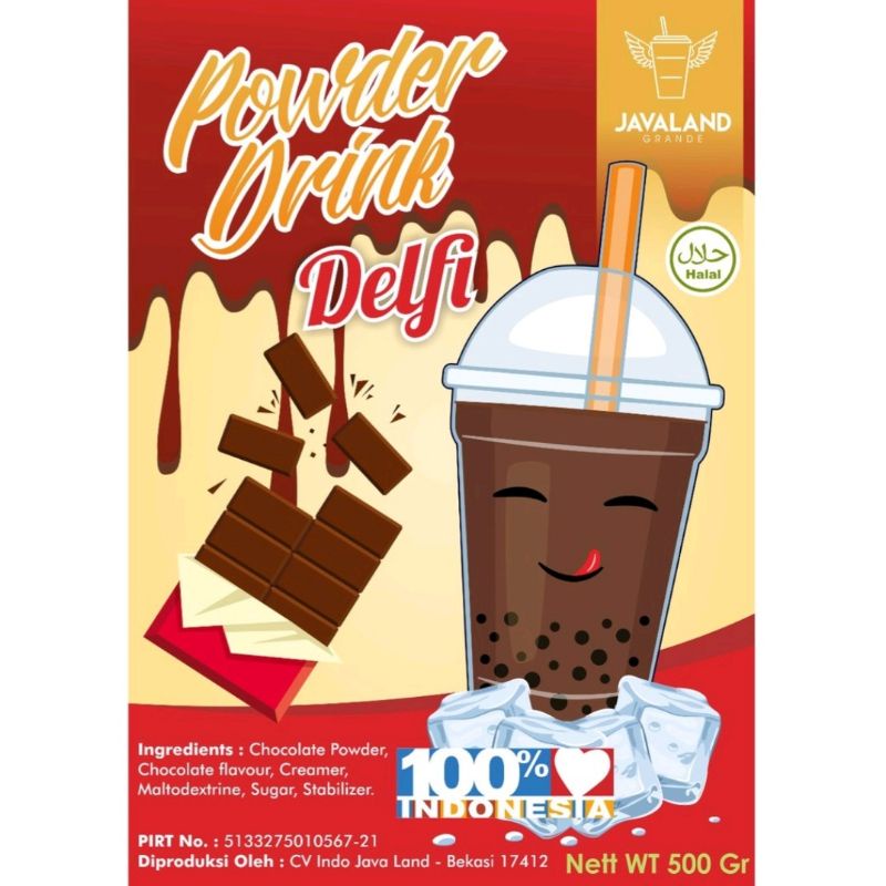 Jual Bubuk Minuman Bubble Powder Drink Rasa Choco Mountain ORIGINAL ...