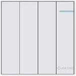 Jual MASKO AUSTIN Saklar 4 GANG A-614 LUXURY | Shopee Indonesia