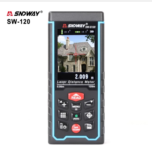 Jual SNDWAY Meteran Kamera SW-S120 120M Laser Distance Meter Color ...
