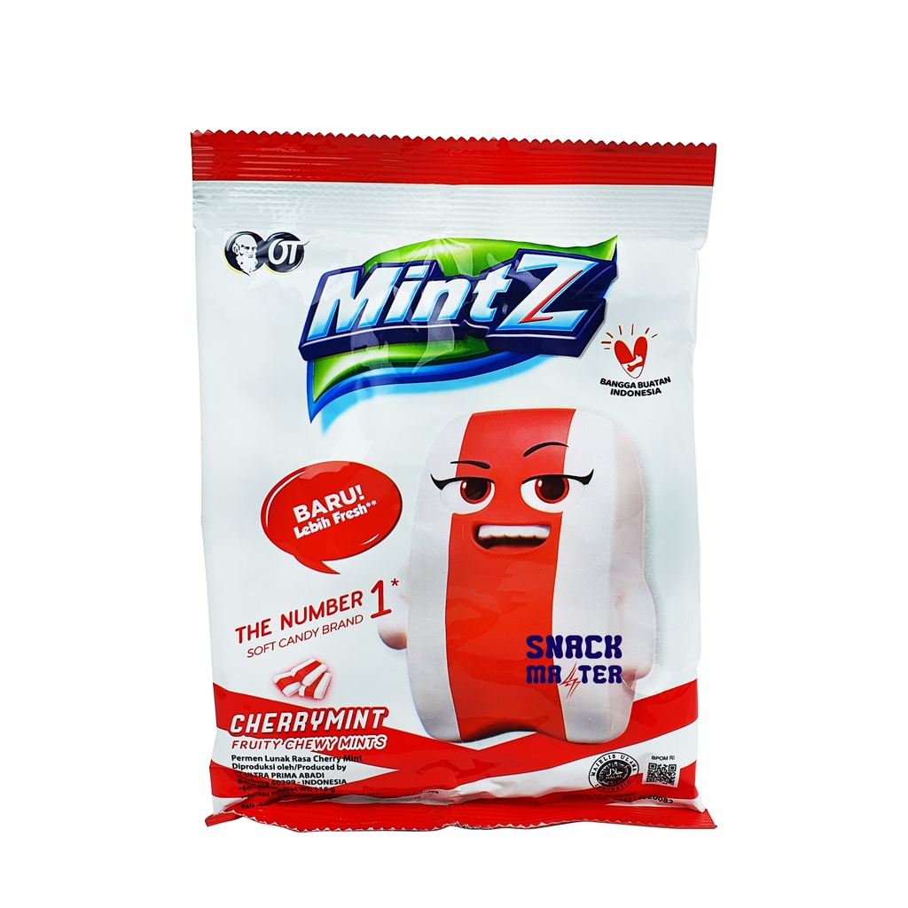 Jual Permen MINTZ Chewy Mint Lunak - Netto 115 gr (Isi 50 pcs) | Shopee Indonesia