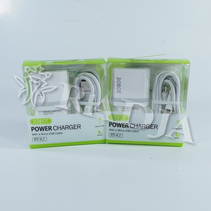Jual Robot RT-K7 Power Charger with Micro USB Cable - ORIGINAL | Shopee ...