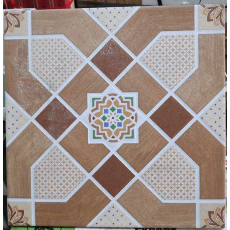 Jual Keramik Lantai UNO Sapporo 25x25 KW Export Permukaan kasar / tekel ...