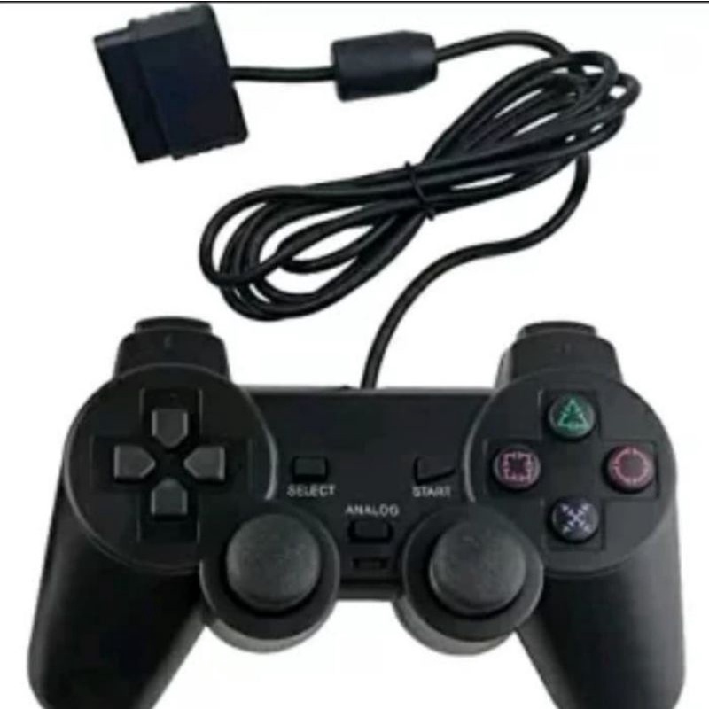 Jual Stik stick gamepad PS 2 PS2 joystick joystik Singel hitam ...