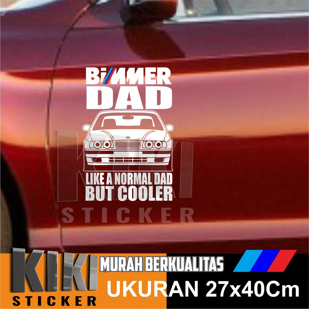 Jual CUTTING STICKER - STIKER KACA MOBIL BISA DI PINTU ATAU BODY - BMW ...