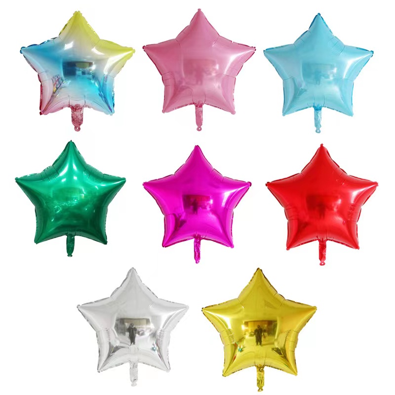 Jual BALON FOIL STAR / BALON FOIL BINTANG LOVE 18 INCH / BALON FOIL ...