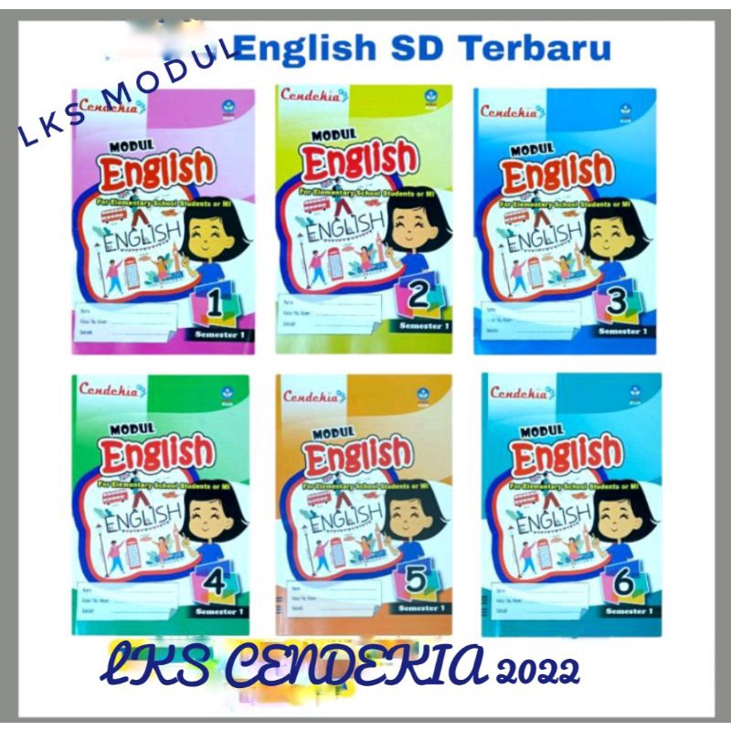 Jual LKS ENGLISH CENDEKIA Semester 1 kelas 1/2/3/4/5/6 SD 2022 | Shopee Indonesia