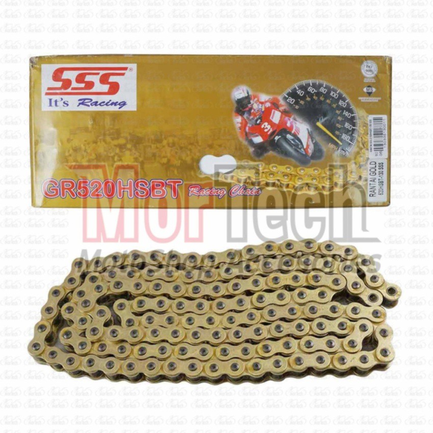 Jual SSS Rantai Motor Heavy Duty for Ninja Z250 FI Ninja 150RR Tiger ...
