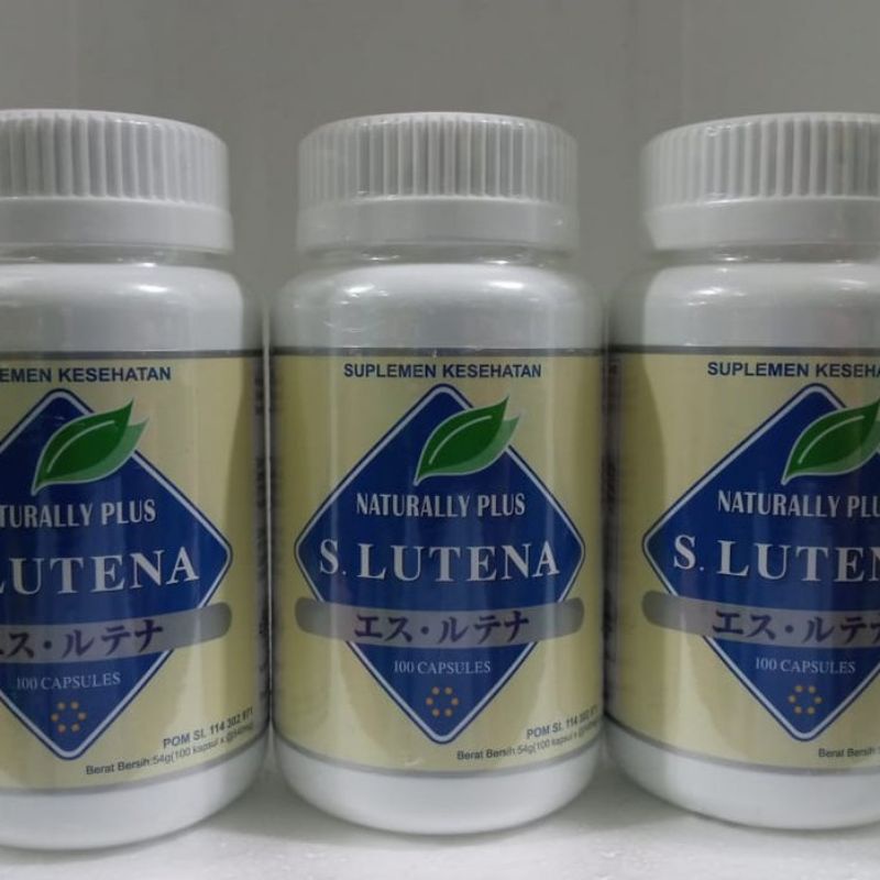 Jual Super Lutena Original Lutein Slutein Slutena isi 100 kapsul ...