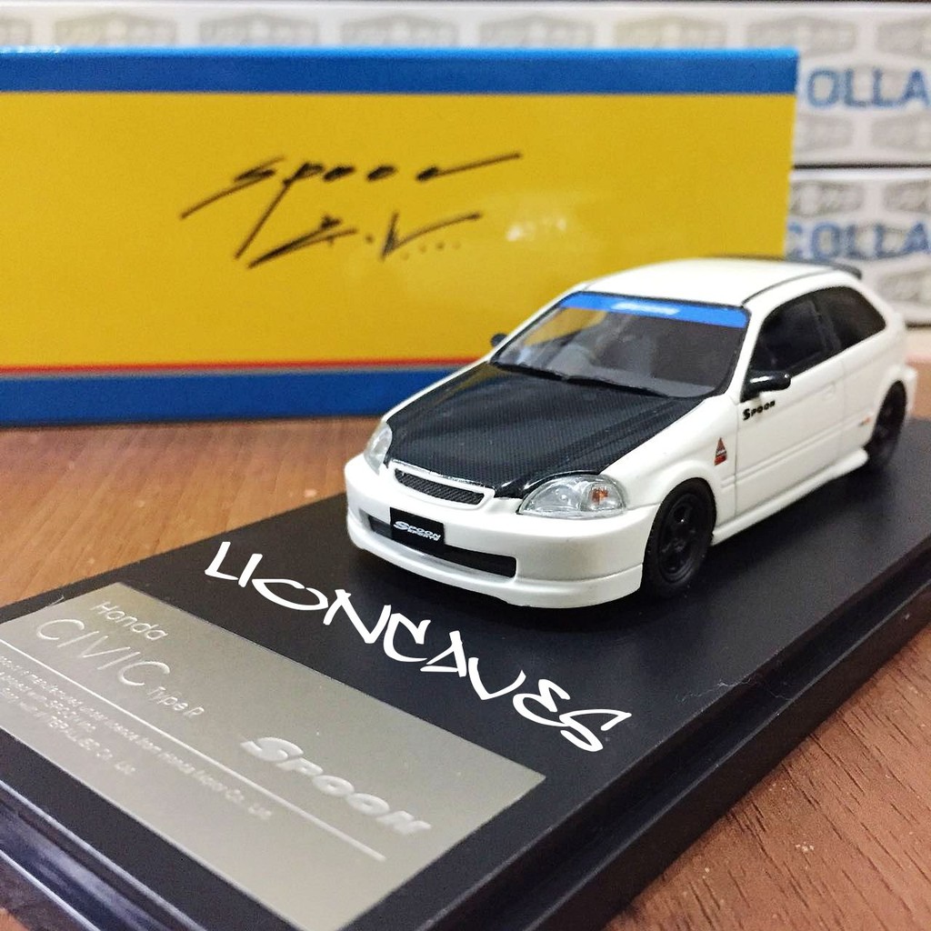 Jual Spoon Sport Honda Civic Type R EK9 Diecast - 1:43 Original ...