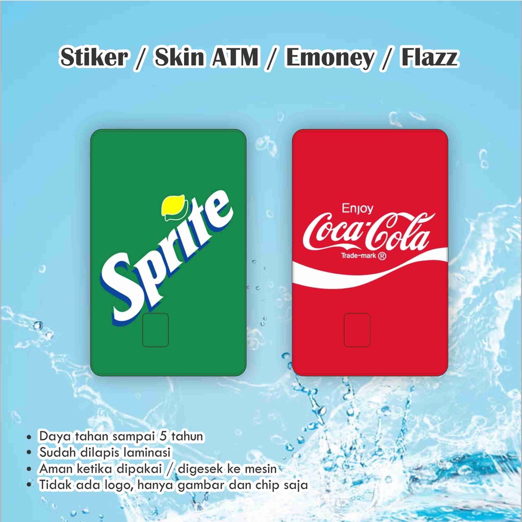 Jual Stiker ATM / Flazz / Emoney / Garskin / Skin Kartu Coca cola ...
