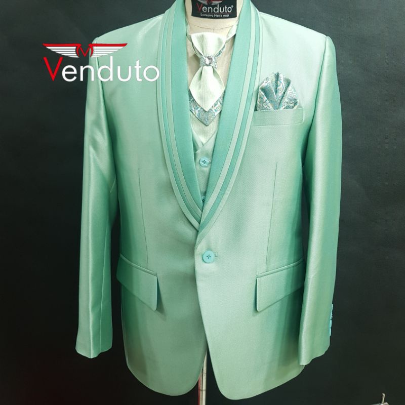 Jual Jas wedding /Jas Hijau / Jas pengantin / Jas pria / Jas Taro / Jas ...