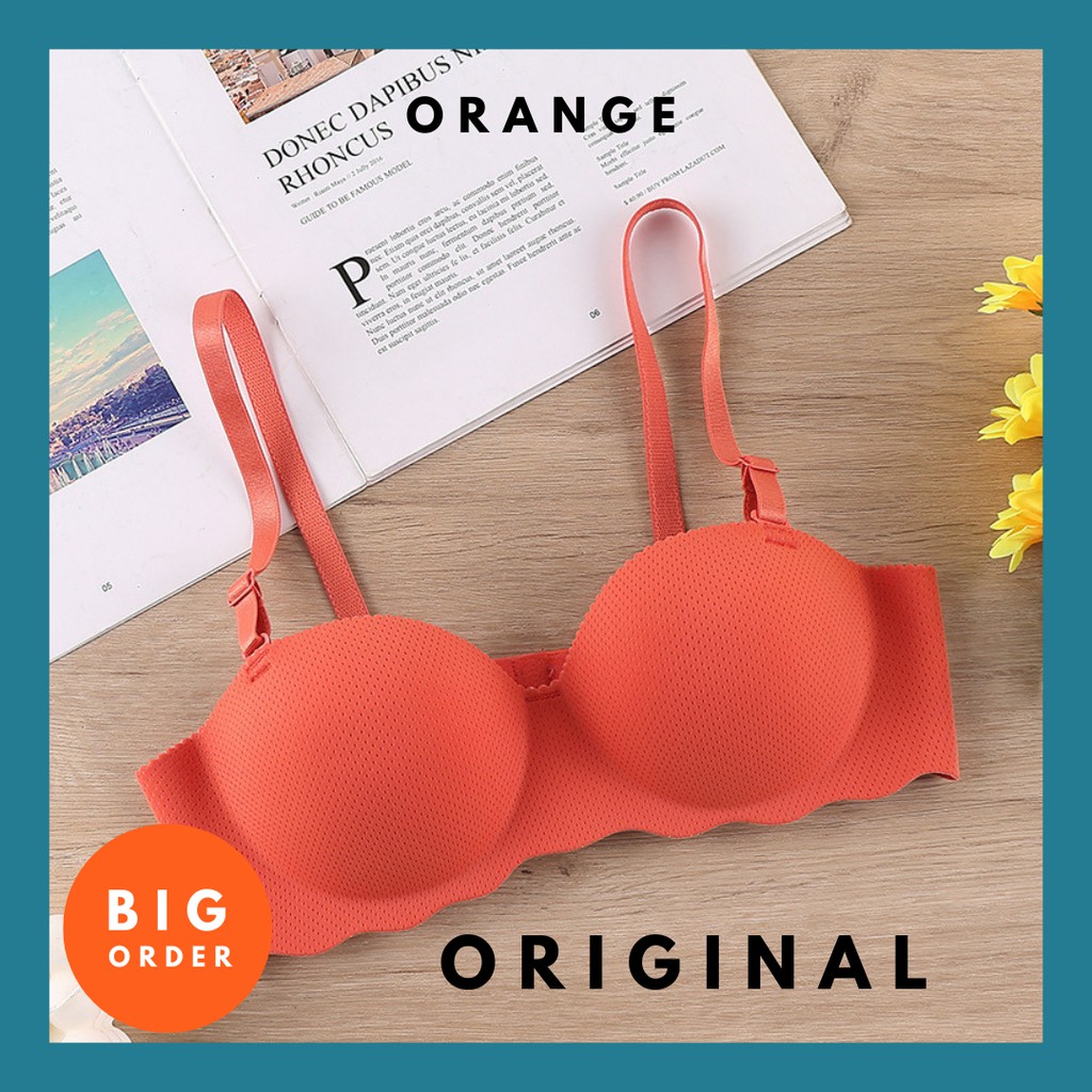 Jual BH BRA WANITA UNDERWEAR CEWEK PUSH UP BRA LUCU BERGELOMBANG BRA ...