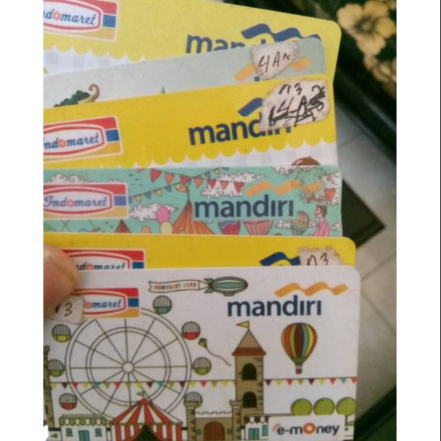 Jual Kartu Emoney Mandiri/Indomart card | Shopee Indonesia