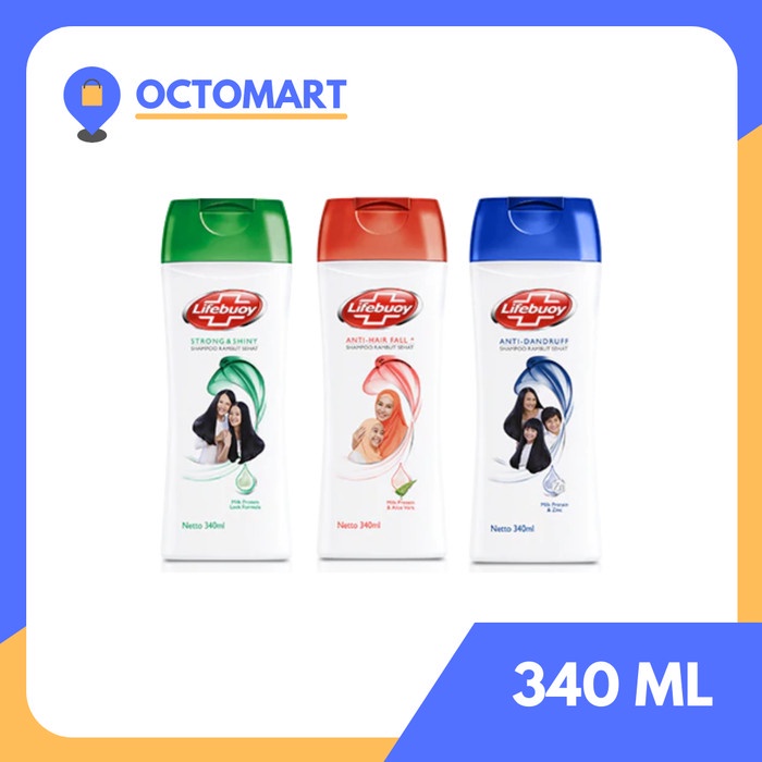 Jual LIFEBUOY Shampoo Botol 340ML / Shampo / Sampo Hair Perawatan ...