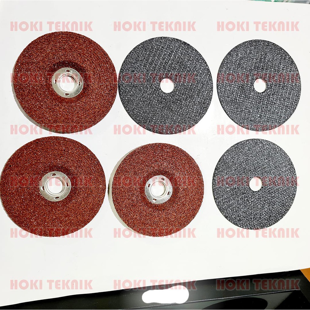 Jual Paket Mata Potong Besi Dan Mata Poles Besi Gerinda 4 Inch Shopee Indonesia