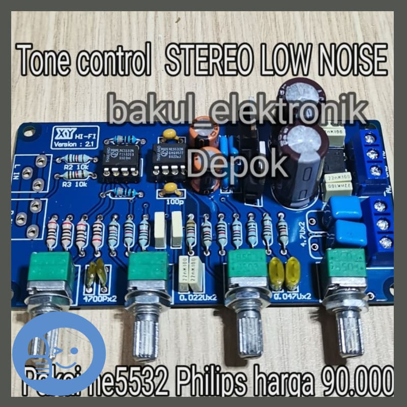 Jual STEREO TONE CONTROL NE5532 AD827 OPA2604 DLL - 5532kitjadi ...