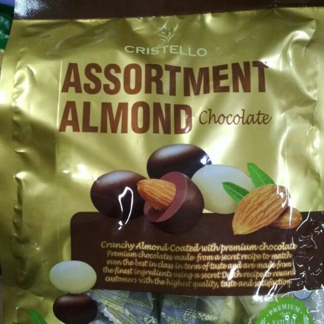 Jual Cristello Almond chocolate HALAL | Shopee Indonesia