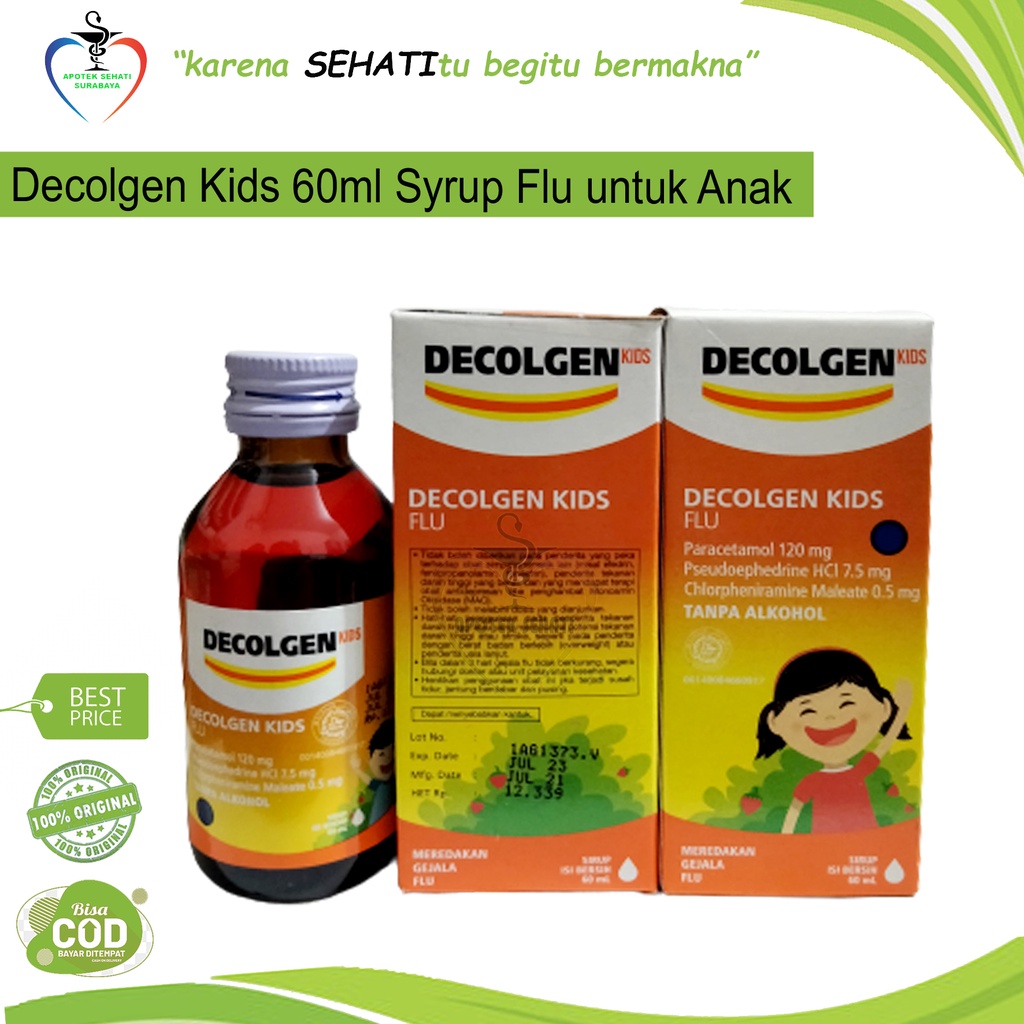 Jual Decolgen Kids obat batuk pilek anak | Shopee Indonesia