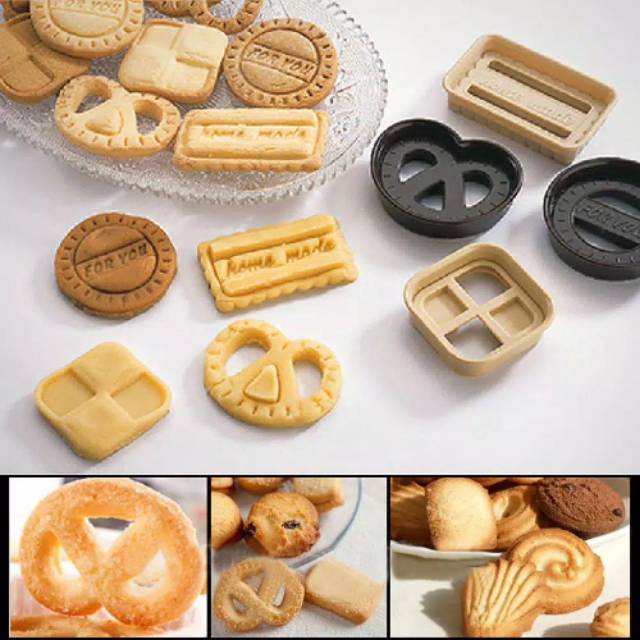 Jual Cetakan Kue Monde - Cetakan Butter Cookies - Pretzel Cookies ...
