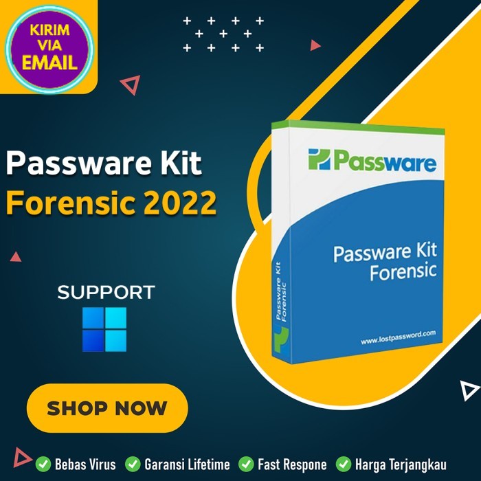 Jual Software Password Recovery: Passware Kit Forensic 2022 [Win ...