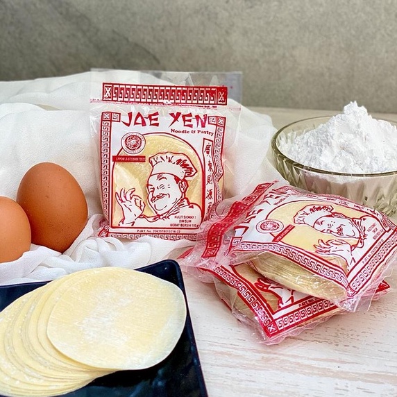 Jual KULIT DIMSUM KULIT PANGSIT TIPIS LENTUR JAE YEN | Shopee Indonesia